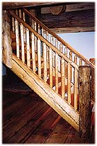 StairMeister Log Stairs - Straight